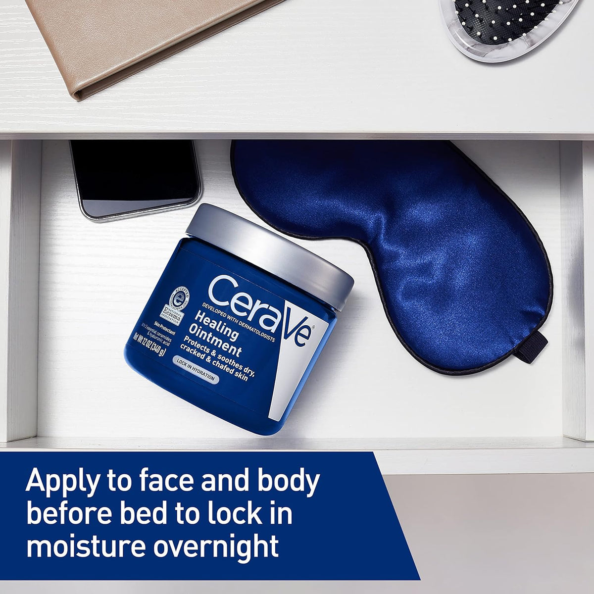 CeraVe Healing Ointment 12oz – Hydrating Skin Protectant with Petrolat ...
